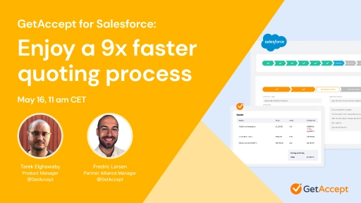 GetAccept for Salesforce: Enjoy a 9x faster quoting process